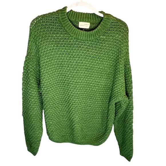 Universal Thread | Sweaters | Universal Thread Women Green Textured ...
